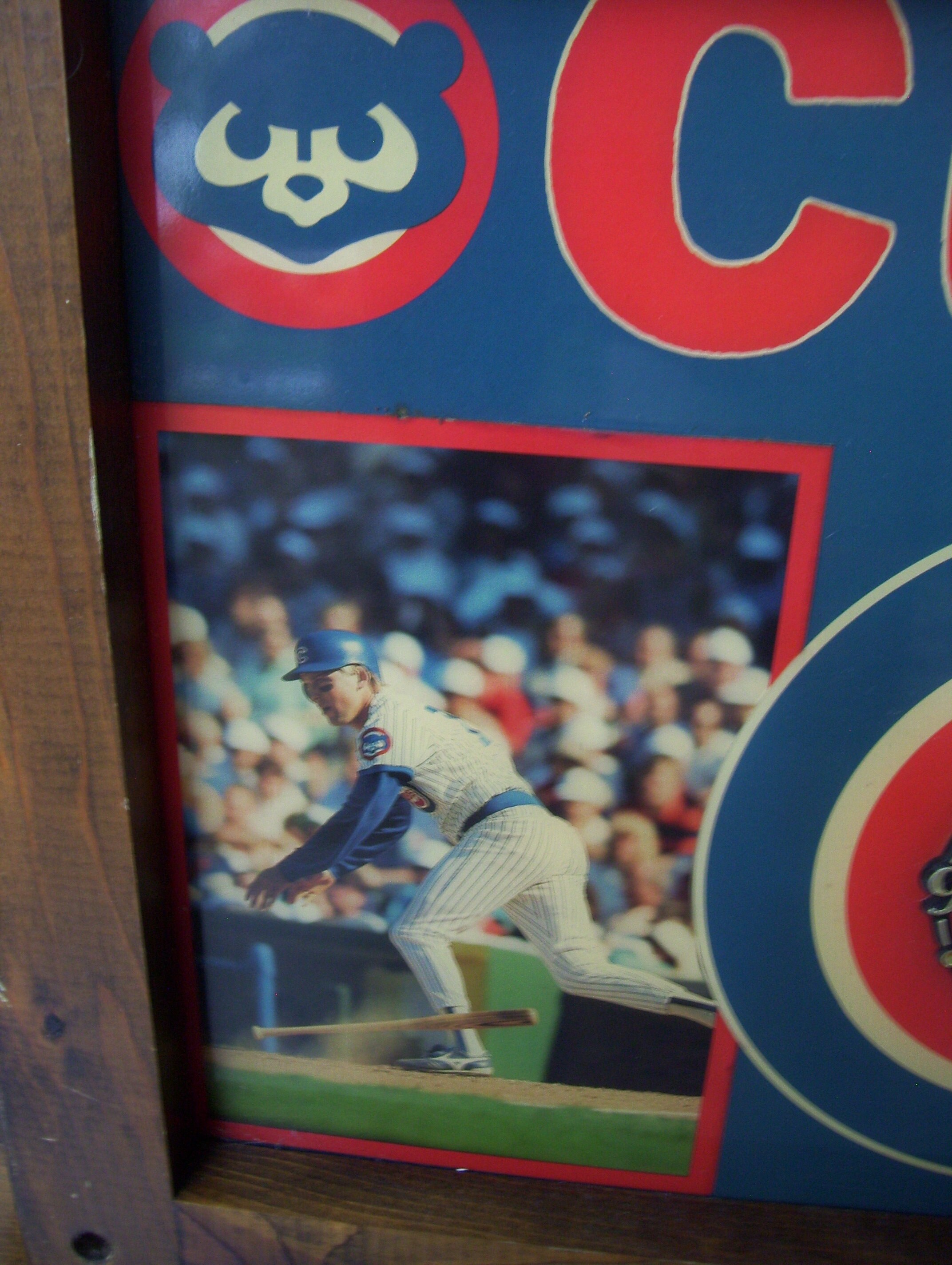 Chicago Cubs Clock Vintage Sports Cubbies Man Cave Non Working | Etsy