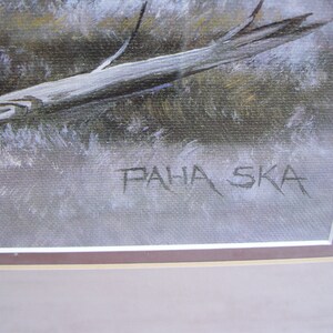 First Hunt Paha Ska Native American Art Sioux Buffalo - Etsy