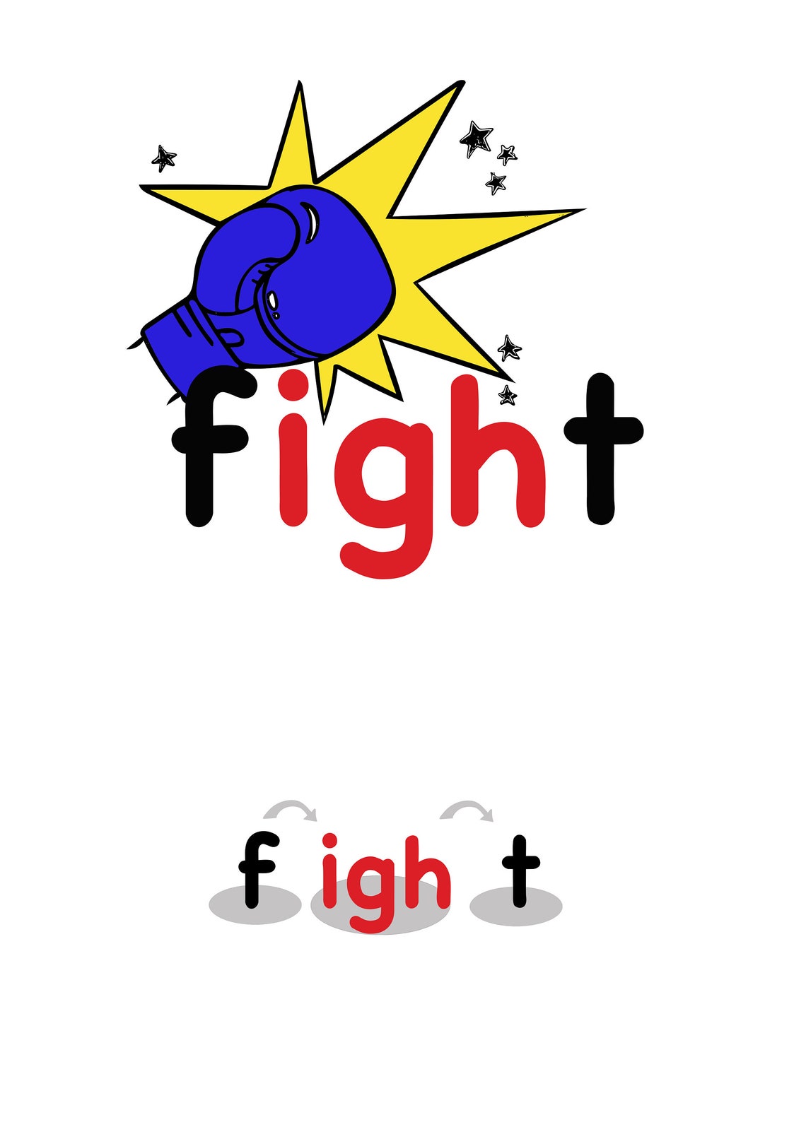 Dyslexic Spelling Help, Learn to Read 'igh' Words, Posters and ...