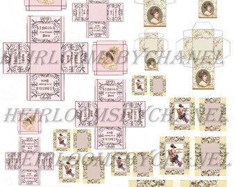 Dollhouse Miniature 1:12 Scale Kit Digital Download Printable - Etsy