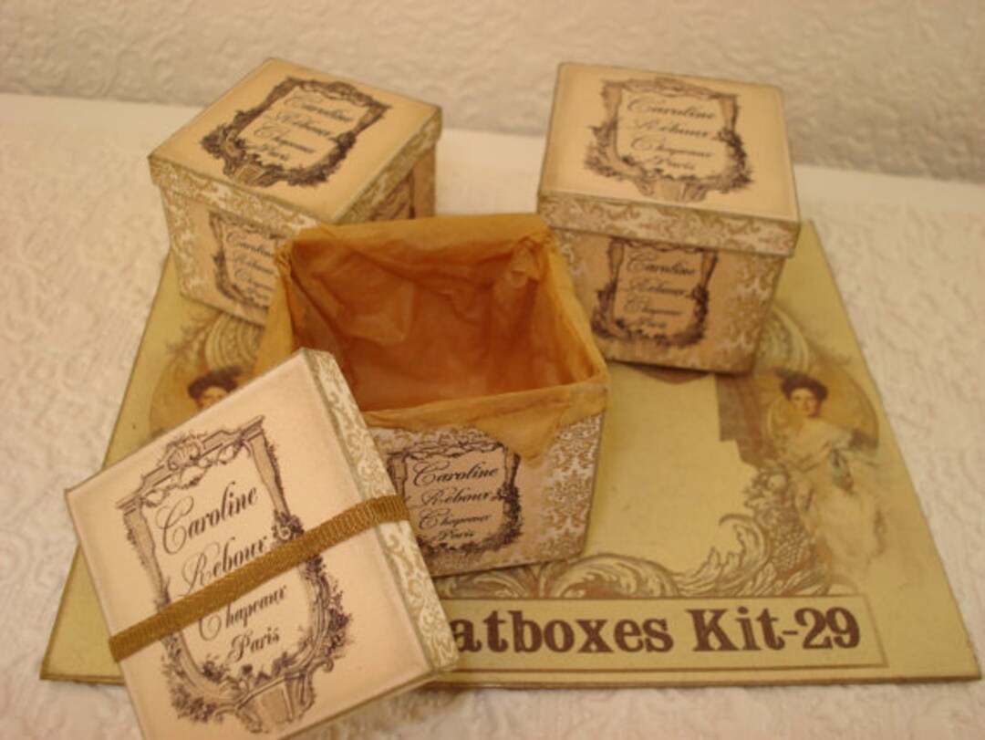 Dollhouse Miniature 1:12 Scale Kit Digital Download Printable Boxes Kit ...