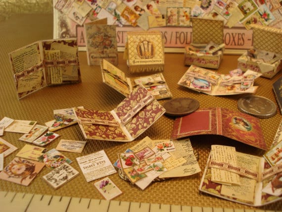 Miniature 1:12 Scale French Inspired Antique Style - Etsy