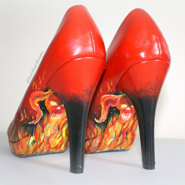 Painted With Fire - Etsy