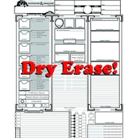 Western Character Sheet - Dnd 5e - Etsy Canada