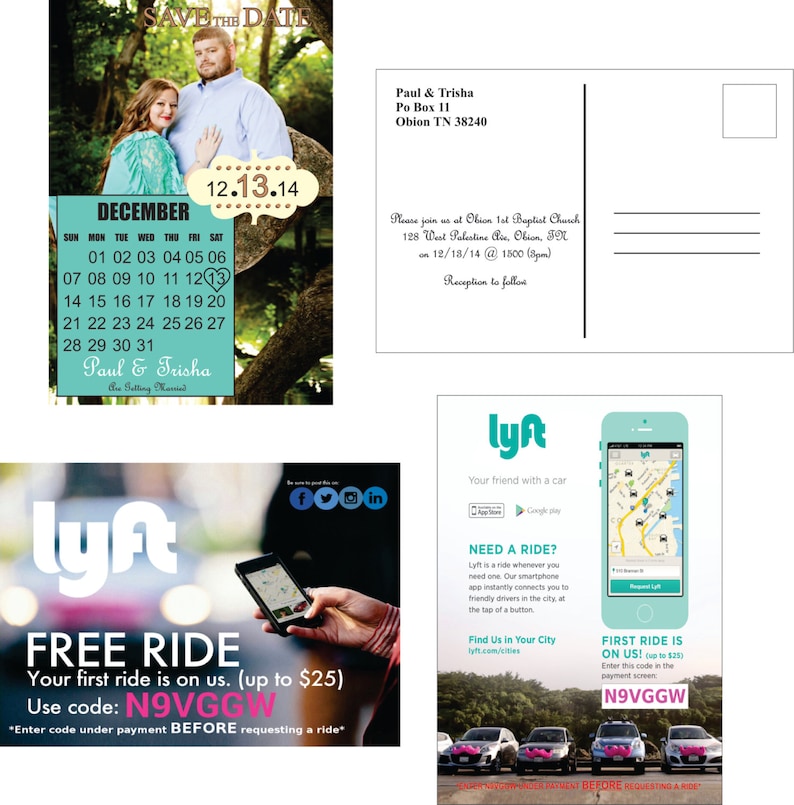 Single or Double Sided Custom Printed 4 X 6 Post Cards 14pt or 16pt ...