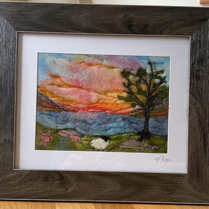 Wool Painting - Etsy