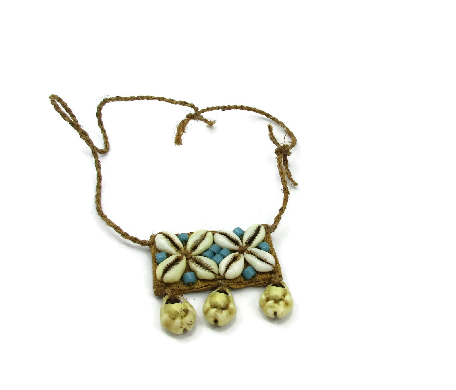 Belgian Congo | Plaque / Necklace From the Kuba People of Lukengu ...