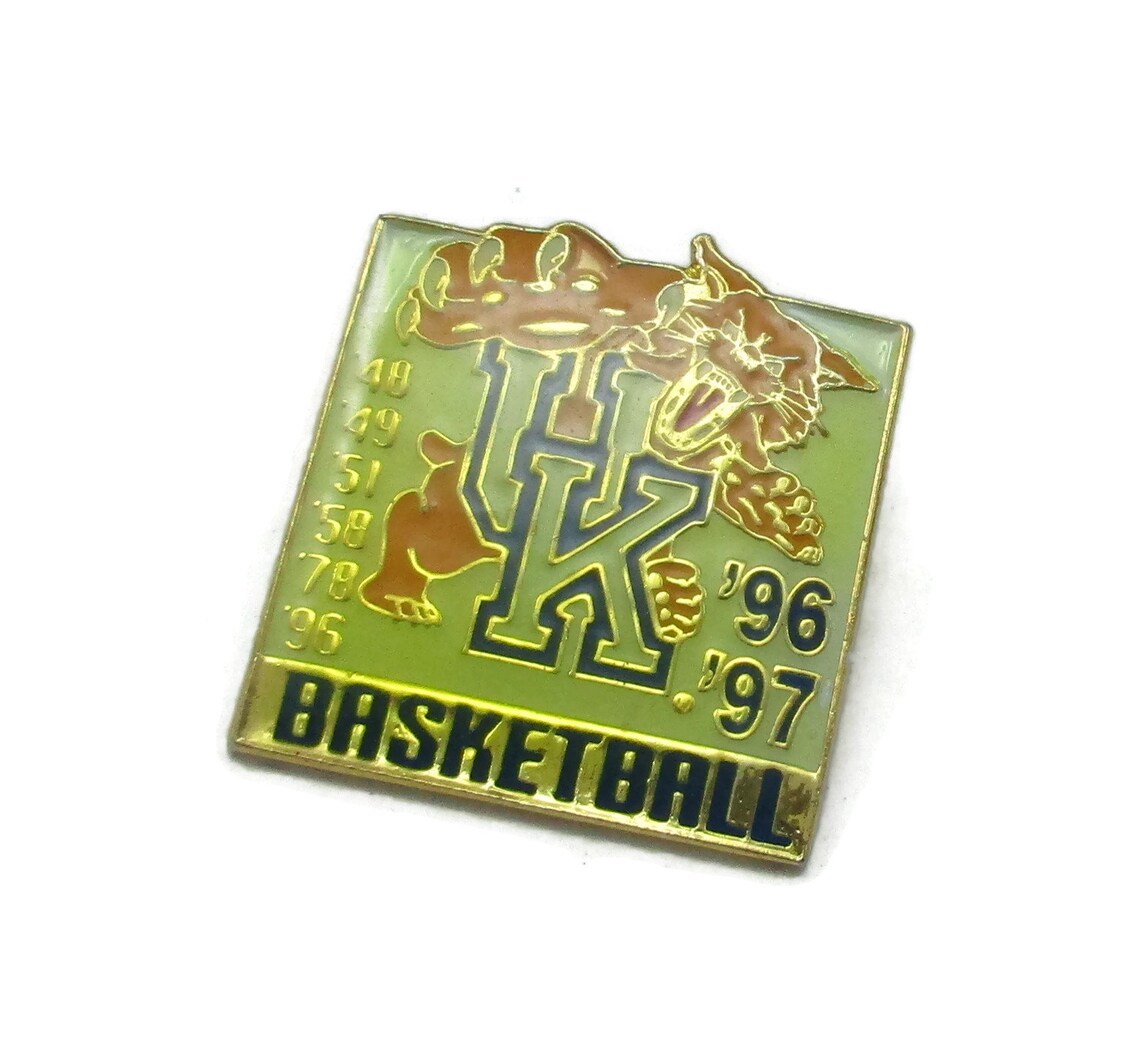 University of Kentucky UK Gold Pin Brooch Lapel Hat Pin Championship ...