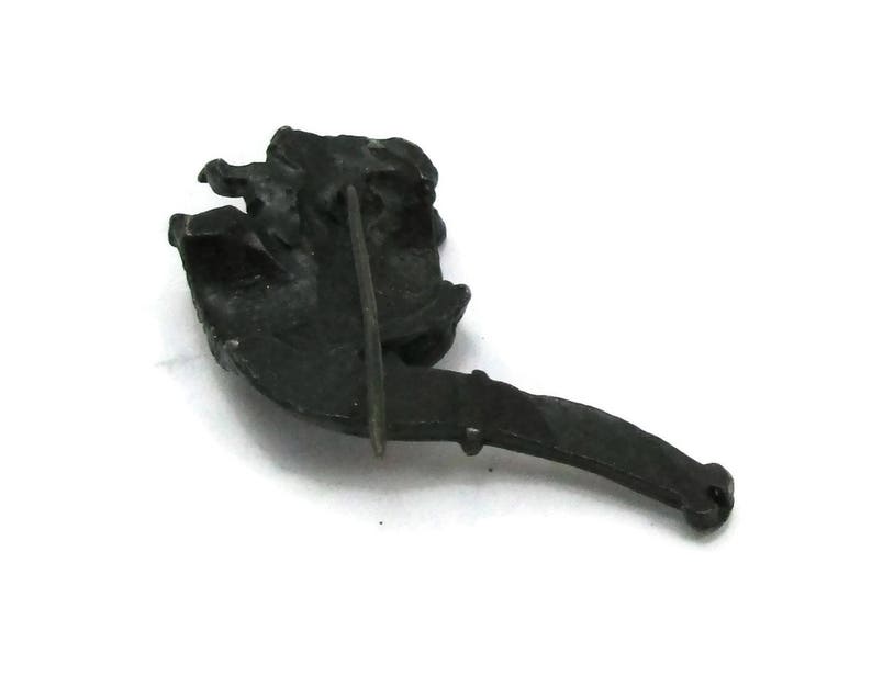 Old German Hat Pin Stick Pin Rat Shape Smoking Pipe | Etsy