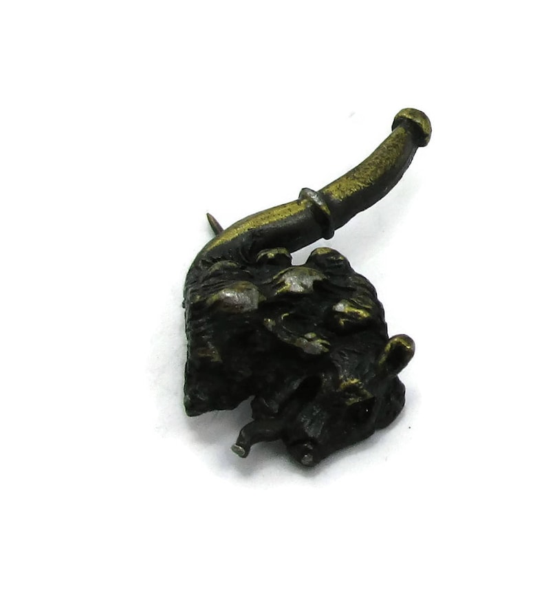 Old German Hat Pin Stick Pin Rat Shape Smoking Pipe | Etsy