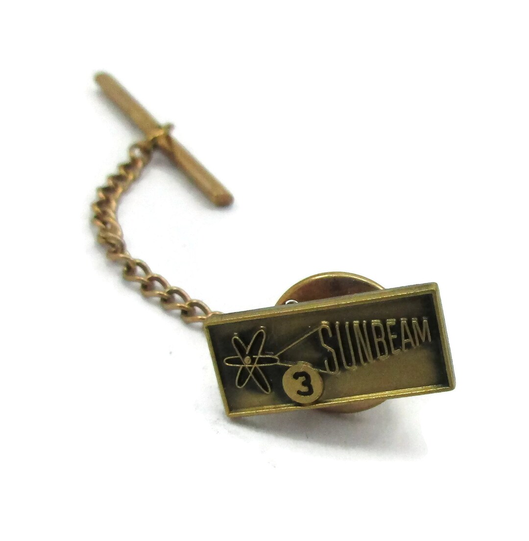 Sunbeam 3 Service Pin Old Collectible Memorabilia 1980s Lapel Tie Tack ...