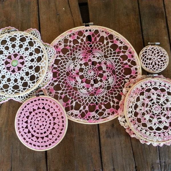 Doily Wall Art - Etsy