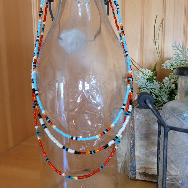Seed Bead Necklace - Etsy