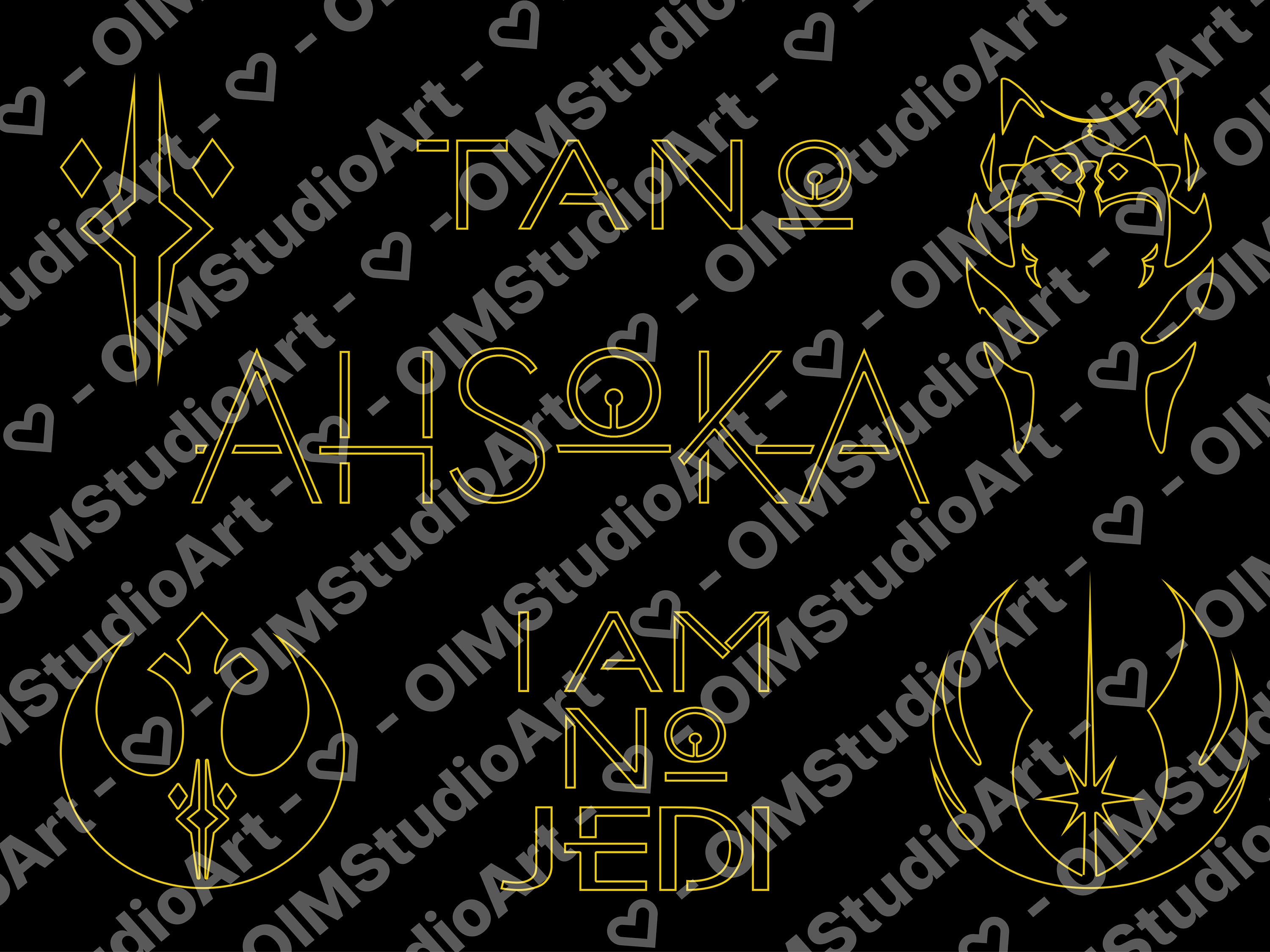 Ahsoka Tano SVG Bundle: Star Wars Fan Art (digital Download) - Etsy