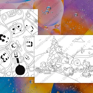 Printable Go Go Cory Carson Coloring Activity High Resolution 15 Pages ...