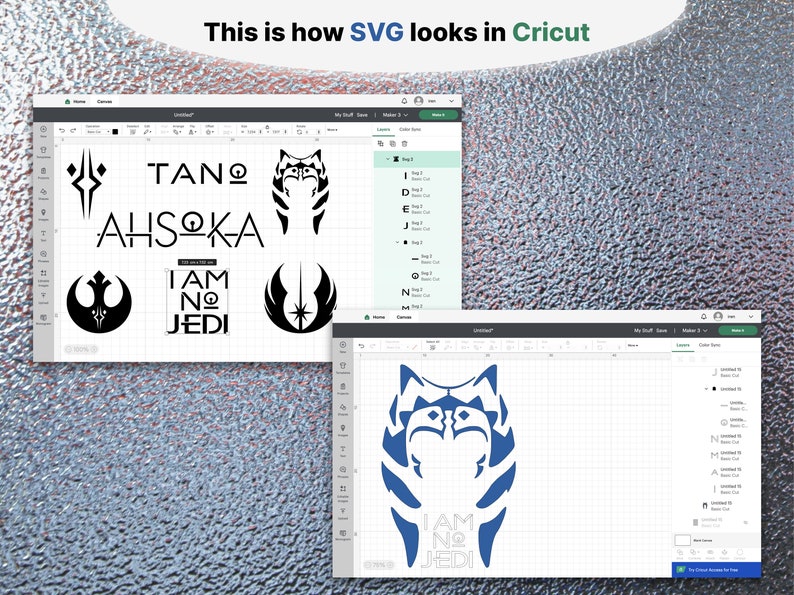 Ahsoka Tano SVG Bundle: Star Wars Fan Art (digital Download) - Etsy
