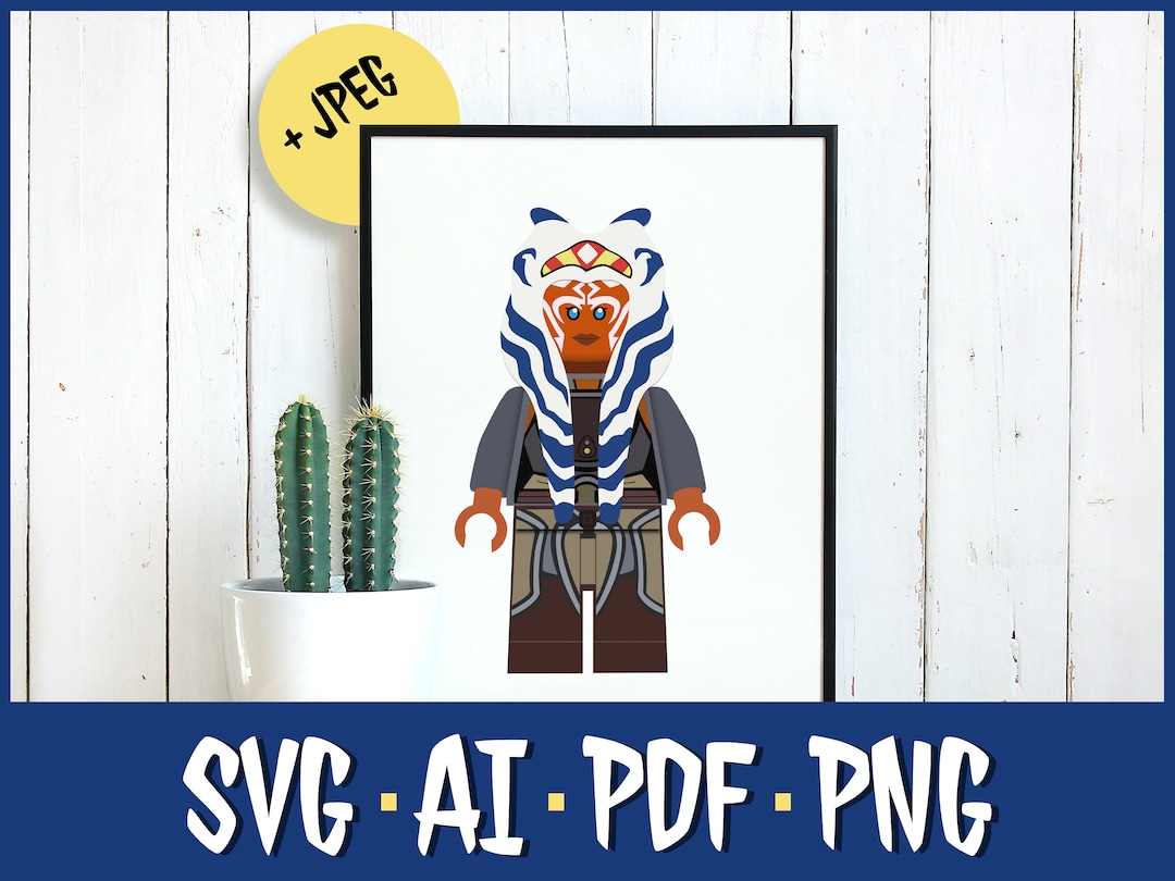 Ahsoka Tano Star Wars Ahsoka SVG Star Wars SVG Ahsoka JPEG Png Pdf Ai ...