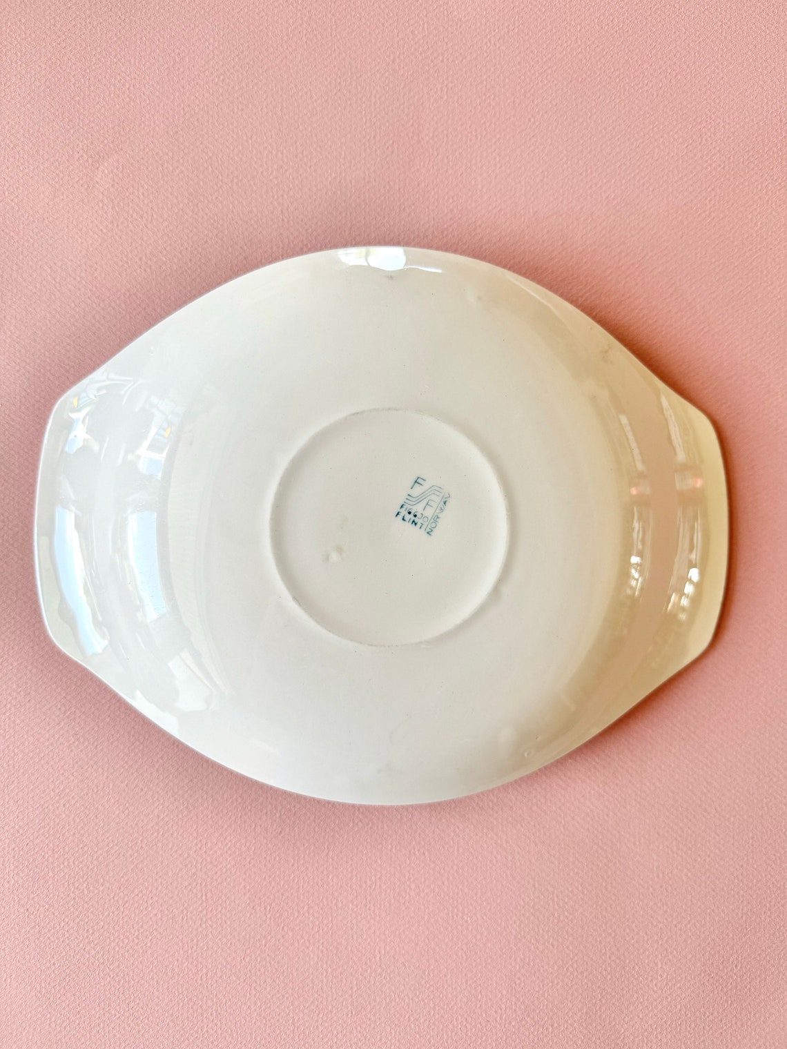 Vintage Scandinavian Midcentury Figgjo Rose Plate - Etsy