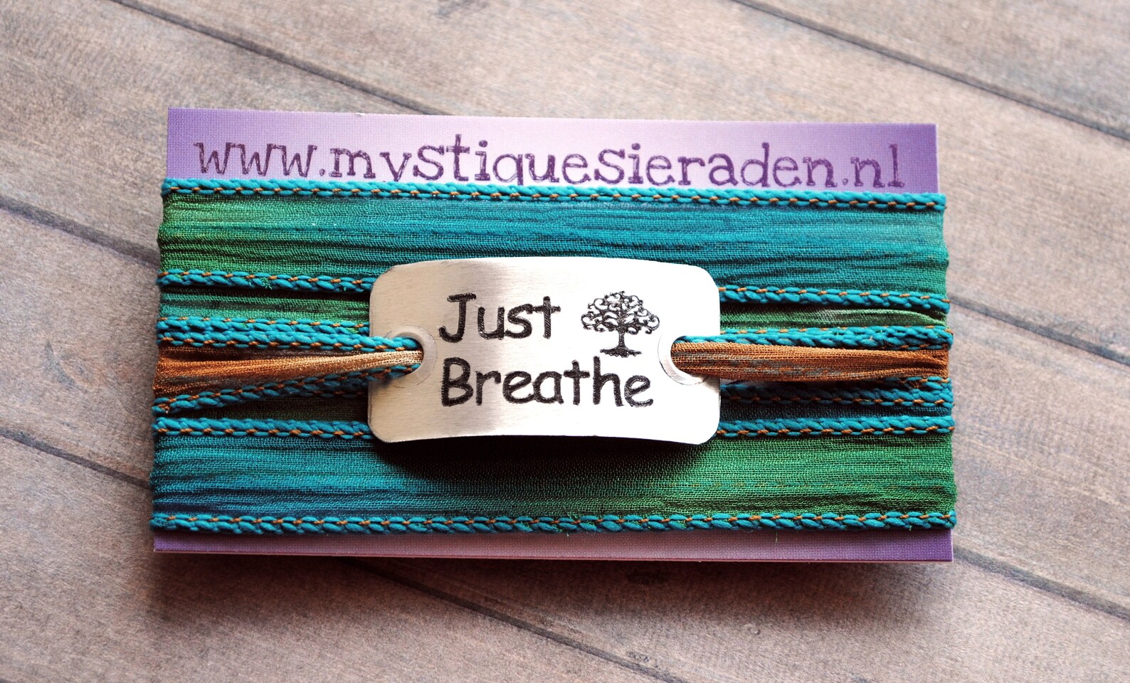 Silk Wrap Bracelet- Silk Ribbon Bracelet-boho-silk Wrap-ruband De Soie ...