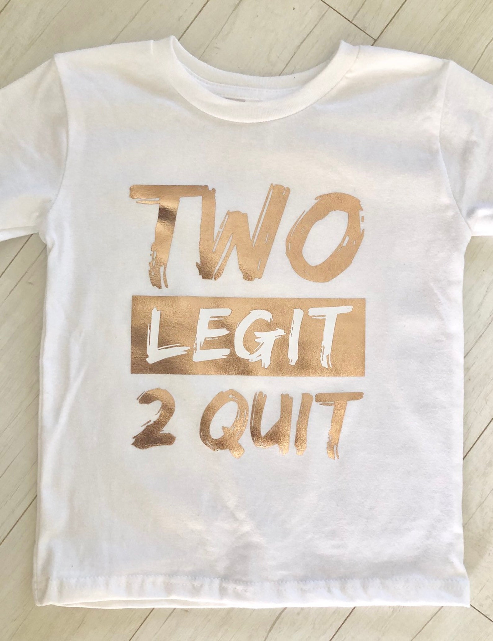 Customizable Two Legit 2 Quit Birthday Shirt Two Legit to - Etsy