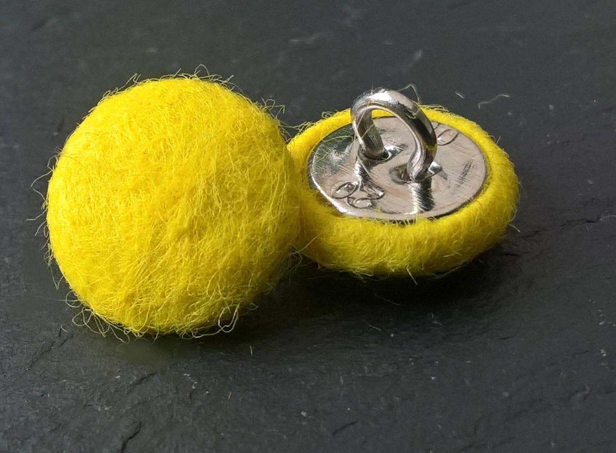 Felt Button | Etsy