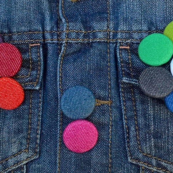 Jean Button - Etsy