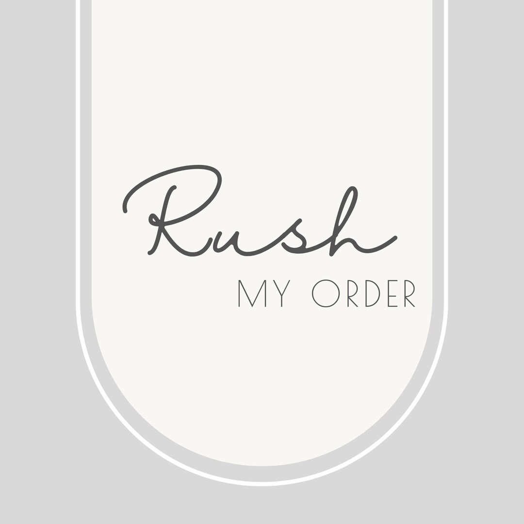 Rush My Order, Priority Shipping, USPS 1-3 Day Shipping Upgrade - Etsy