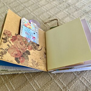 Handmade Junk Journal, Upcycled Cracker Box Journal - Etsy