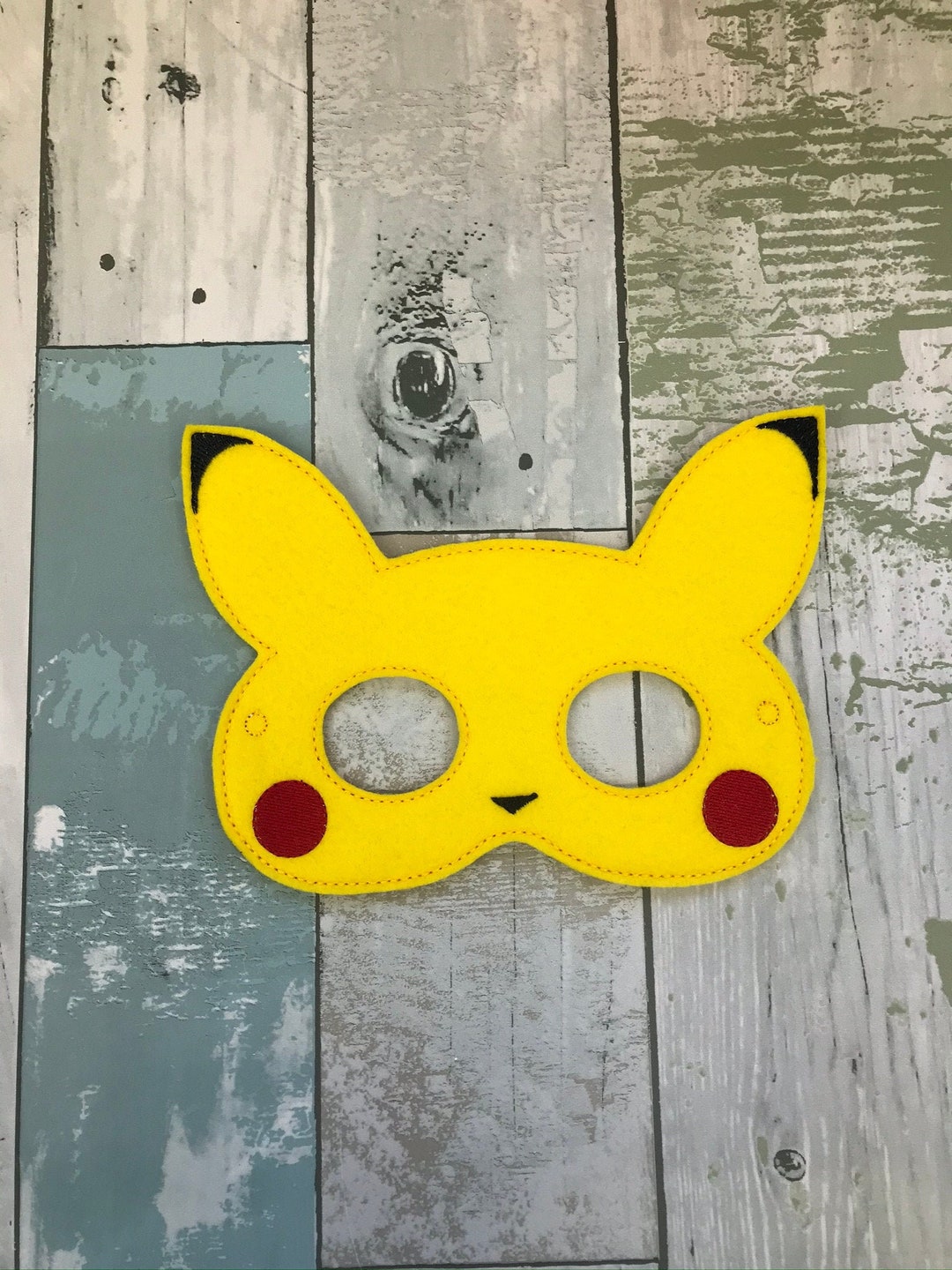 Yellow Search Animal Mask, Child's Mask, Pretend Play, Imagination ...
