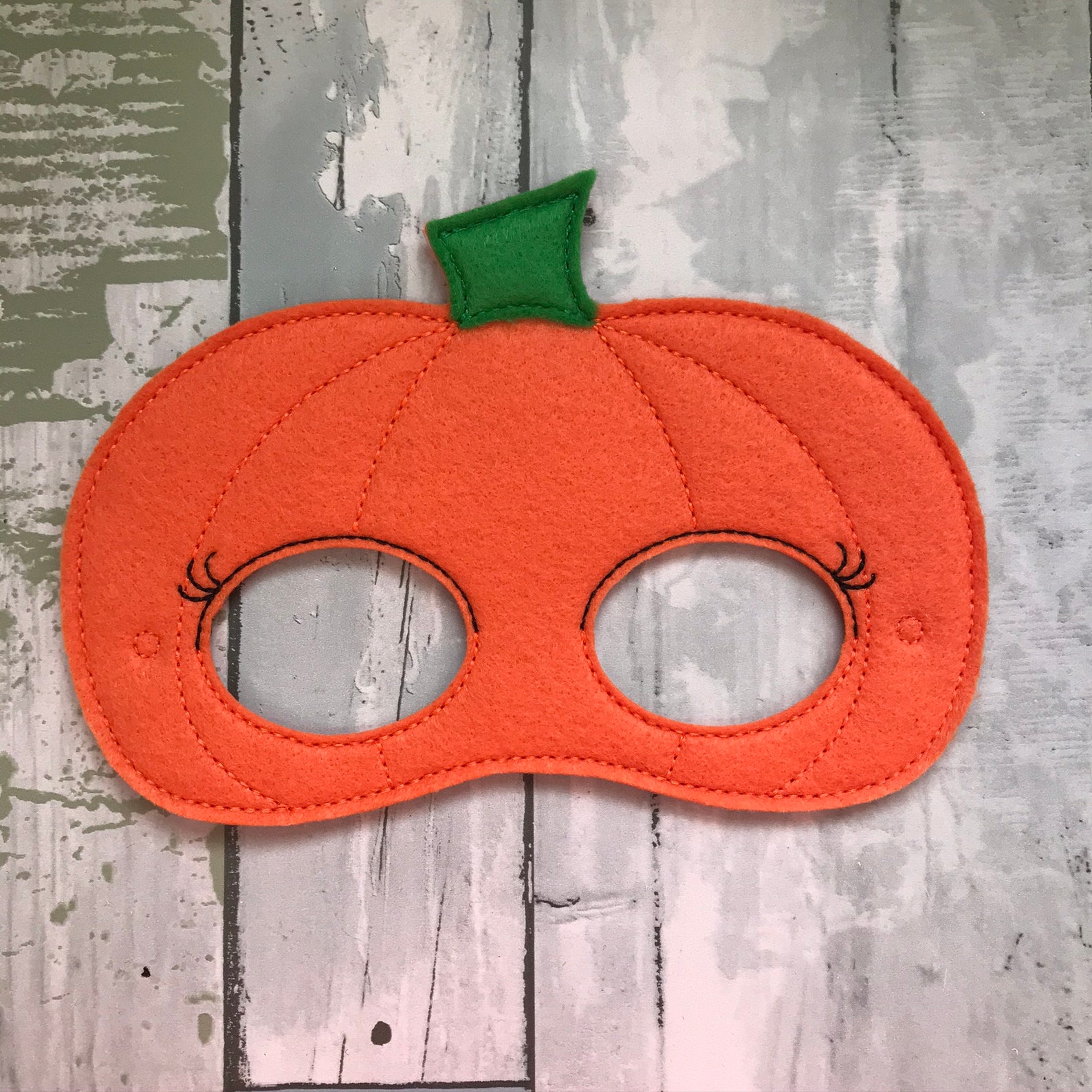 Pumpkin Mask, Child's Mask, Pretend Play, Imagination, Dress Up ...