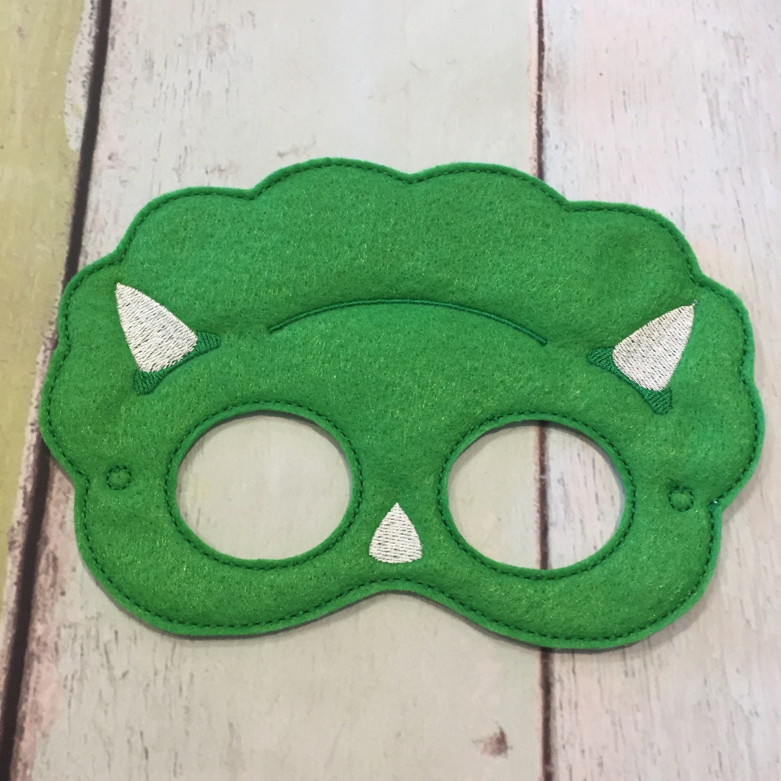 Triceratops Dinosaur Child's Mask Pretend Play | Etsy