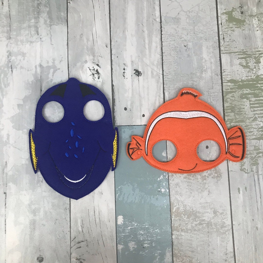 Fish Felt Masks, Child, Pretend Play, Imagination, Dress Up, Halloween ...