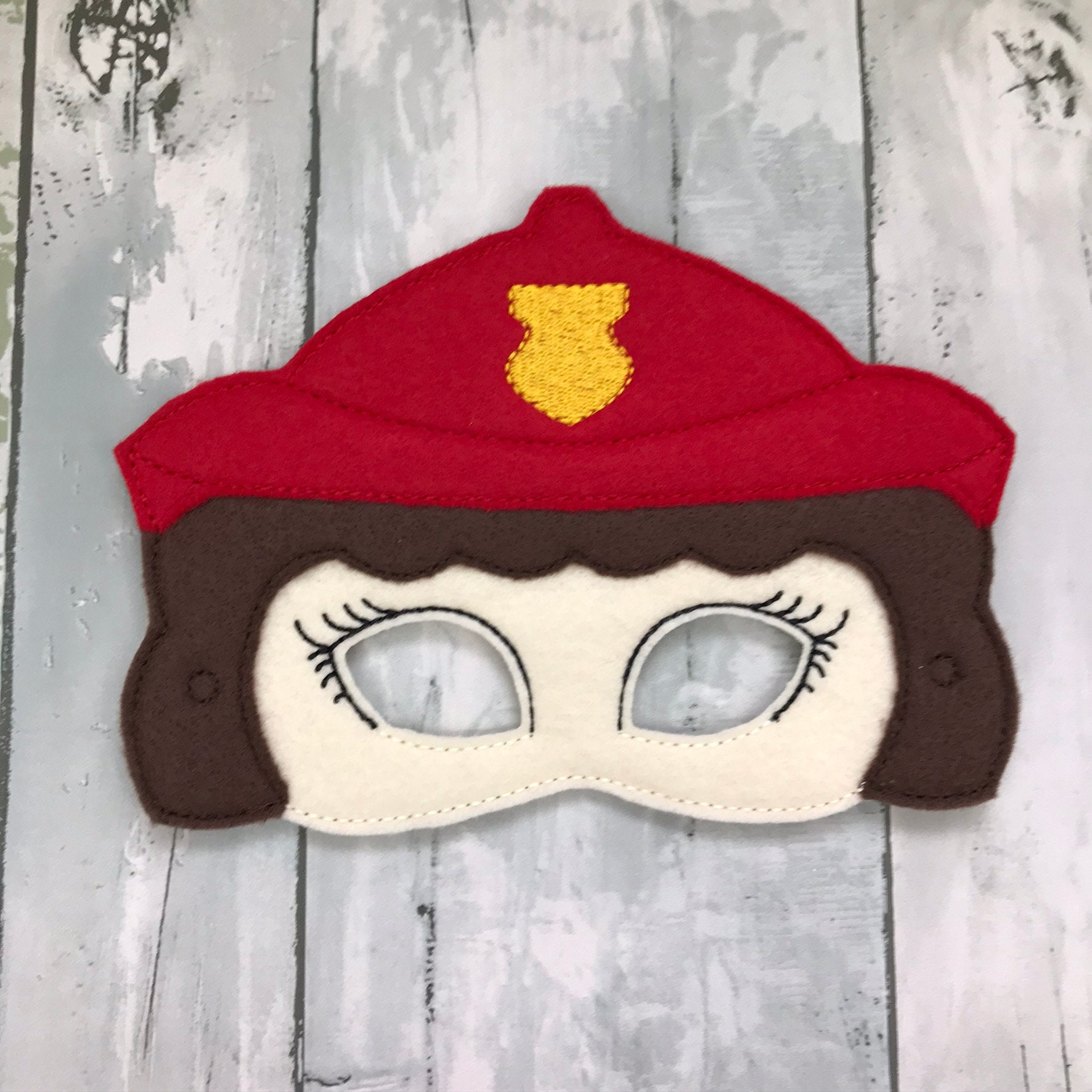 Firefighters Play Mask Child's Pretend Play | Etsy