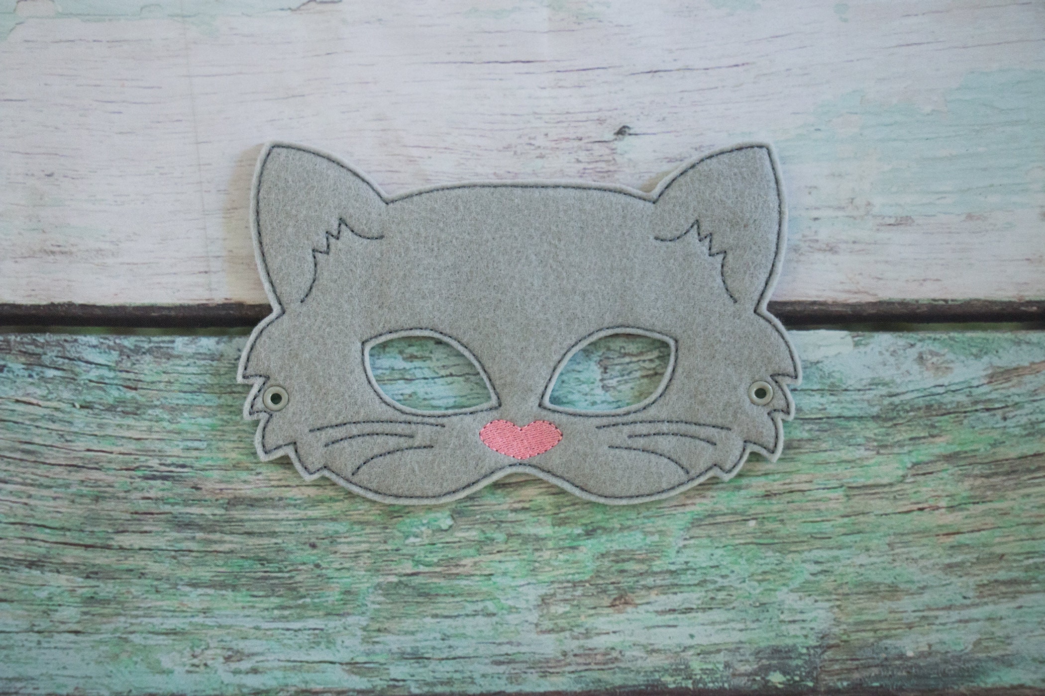 Kitty Mask, Child's Mask, Pretend Play, Imagination, Dress Up ...