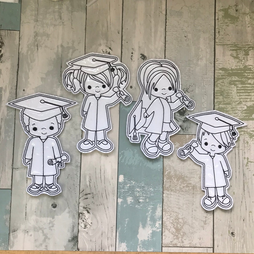 Grad Colouring Dolls, Reusable, Vinyl, Coloring Dolls, Washable, Green ...