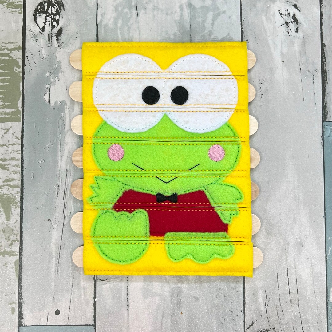Hi Frog Felt Puzzle, Cute, Playtime, Quiet Time, Learning, Fine Motor ...