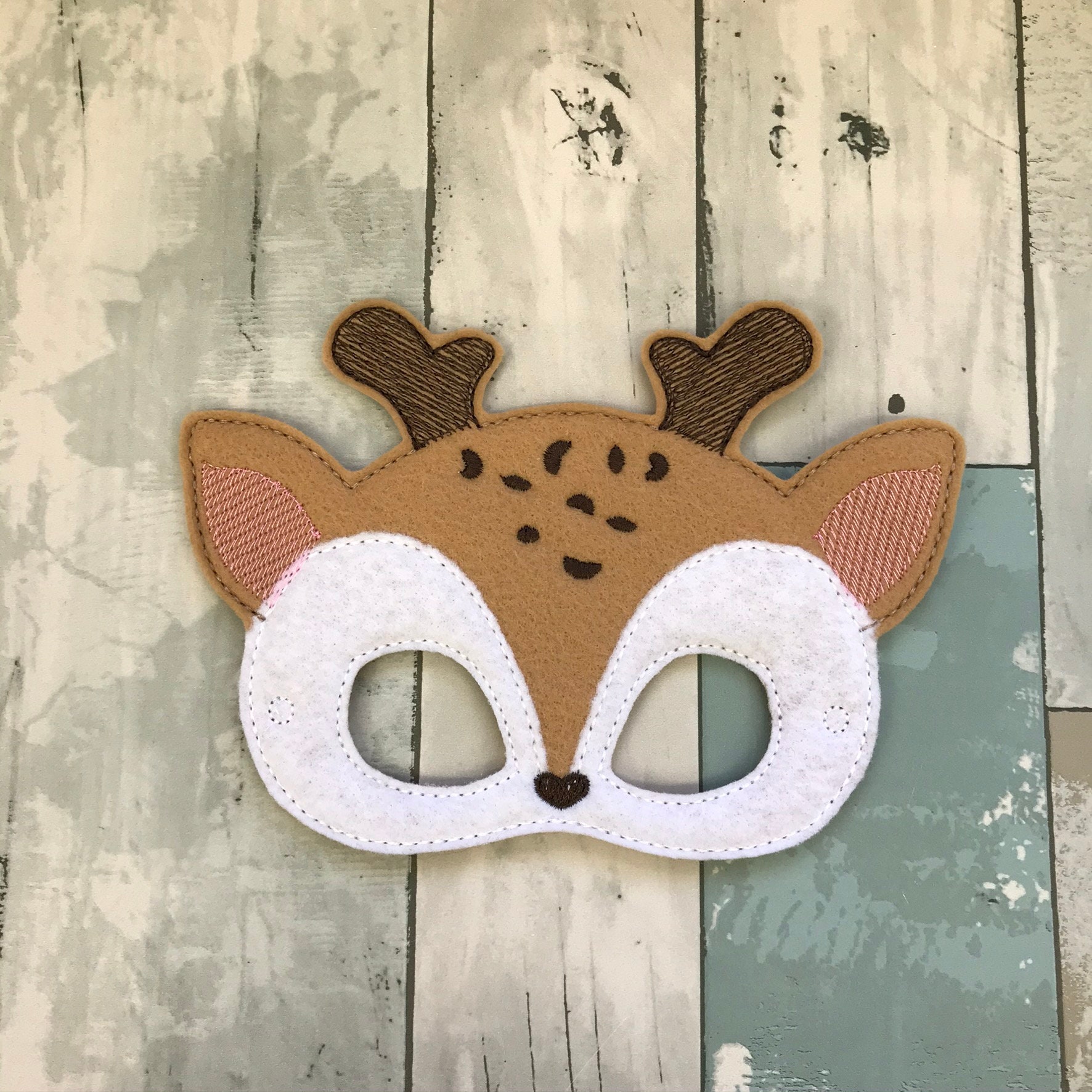 Deer Mask, Child's, Pretend Play, Imagination, Dress Up, Halloween ...