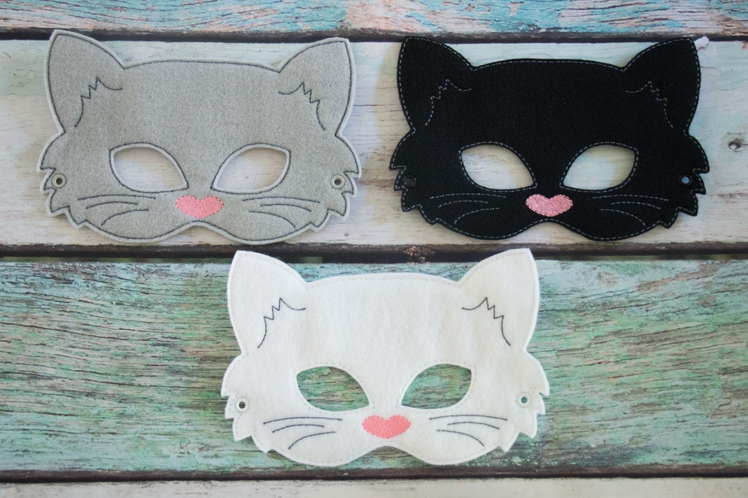 Kitty Mask, Child's Mask, Pretend Play, Imagination, Dress Up ...