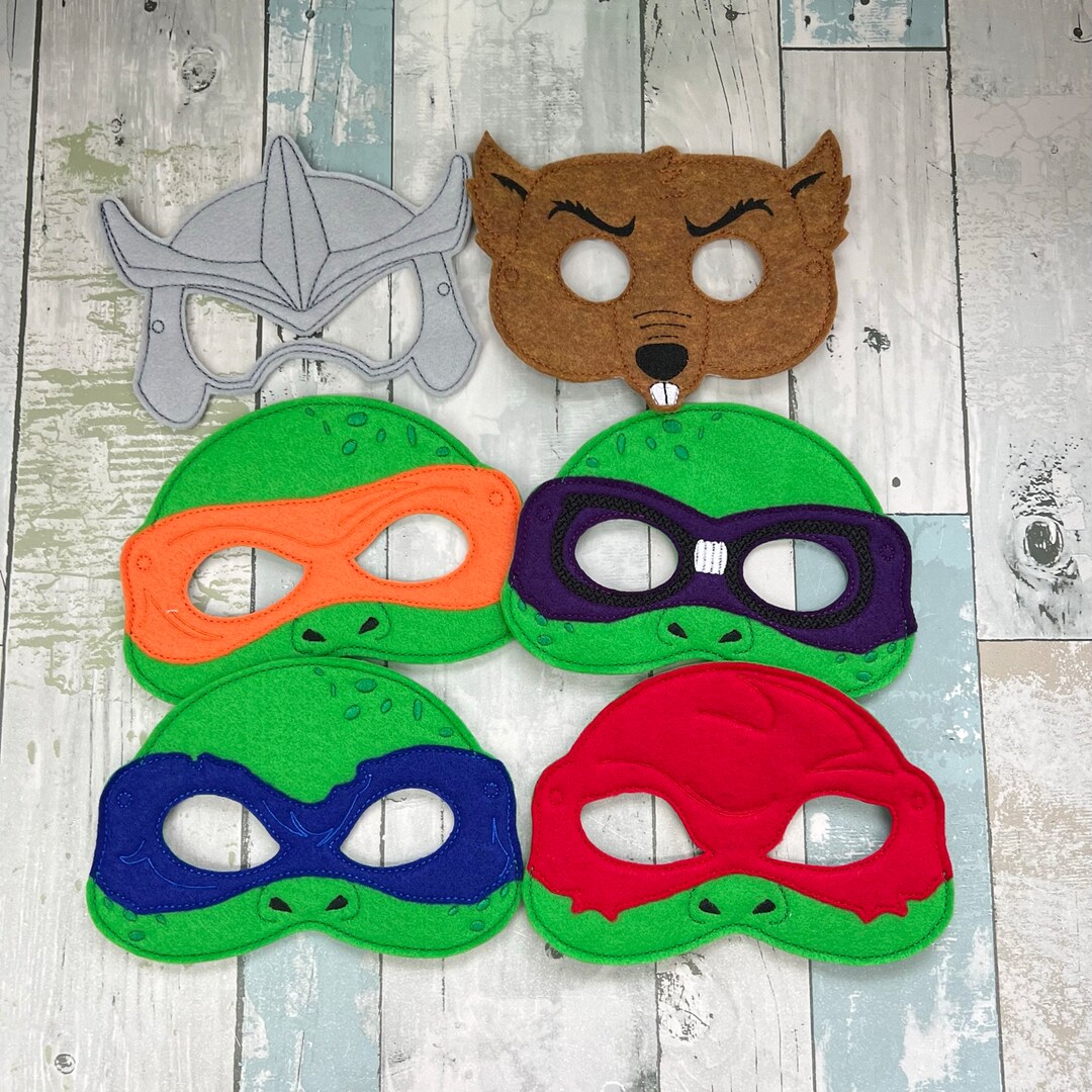 Sewer Dwellers Mask, Pretend Play, Imagination, Dress Up, Halloween ...