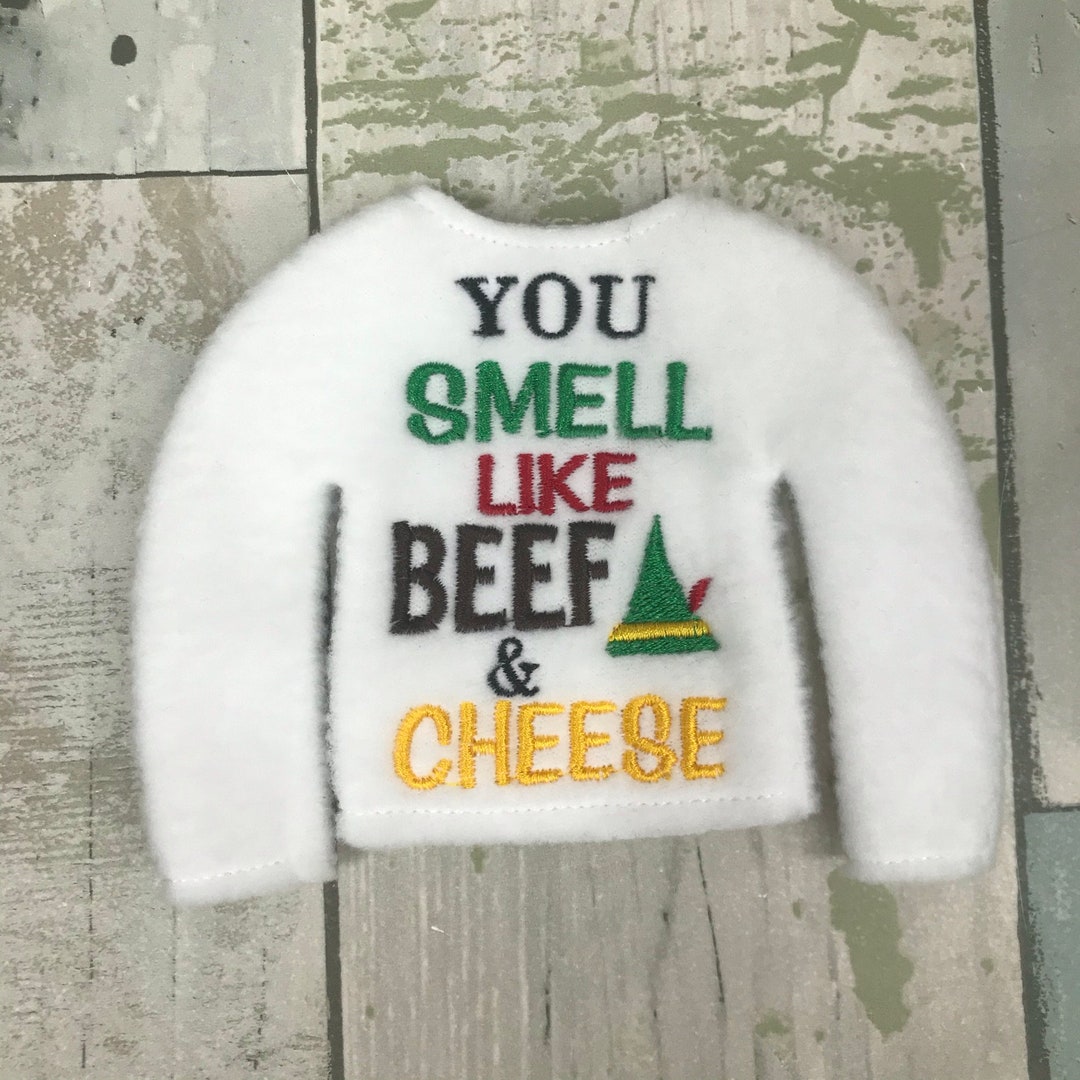 You Smell Elf Sweater, Elf Clothes, Elf Dress Up, Christmas Elf, Elf ...