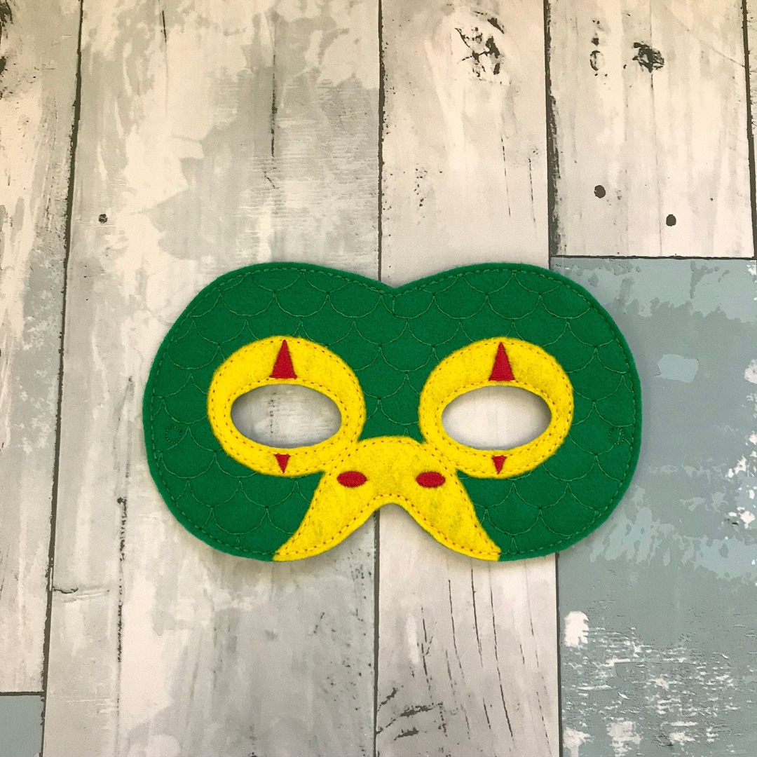 Snake Mask, Child's, Pretend Play, Imagination, Dress Up, Halloween ...