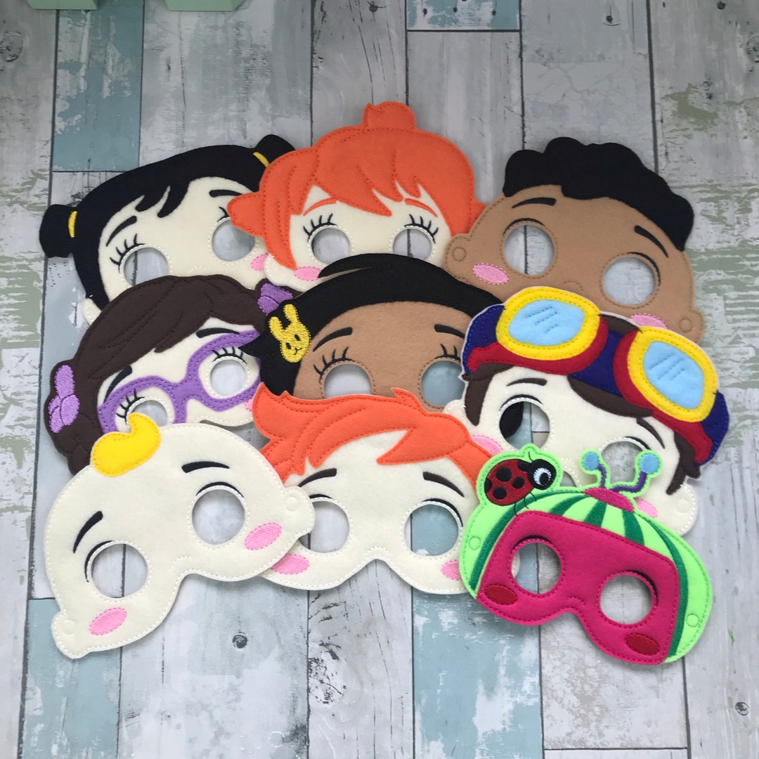 Nursery Rhyme Masks, Child's, Pretend Play, Imagination, Dress Up ...