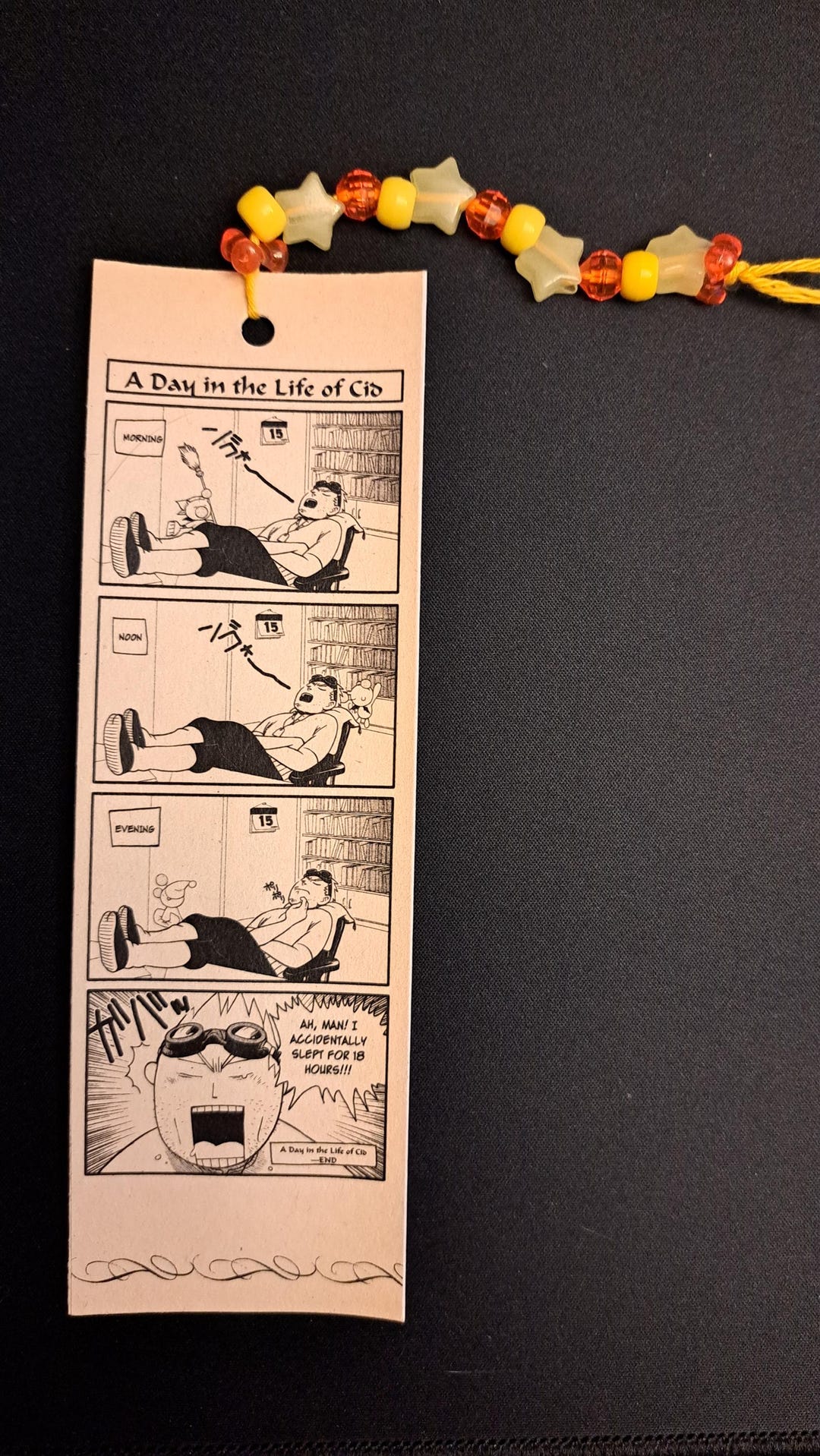 KH Cid Manga Bookmark - Etsy