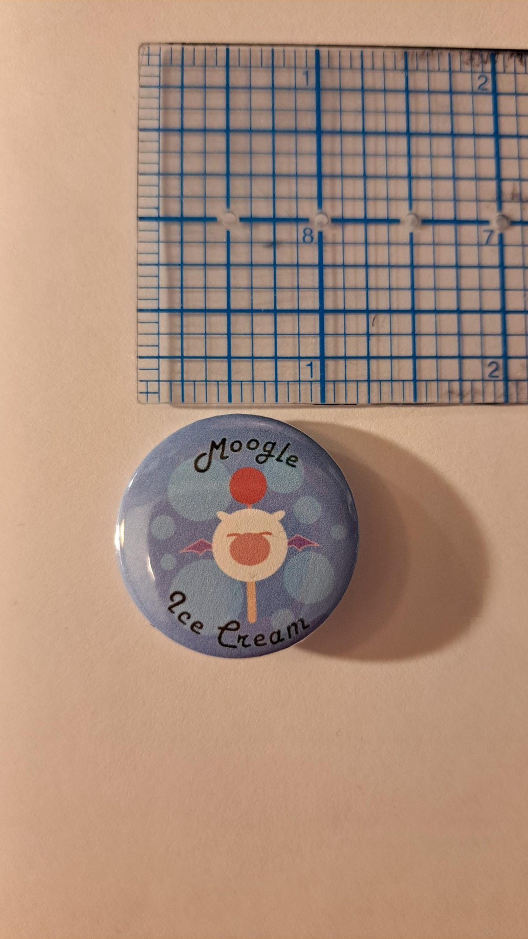 Moogle Ice Cream Button - Etsy
