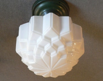 Antique Art Deco Skyscraper Chandelier - Etsy