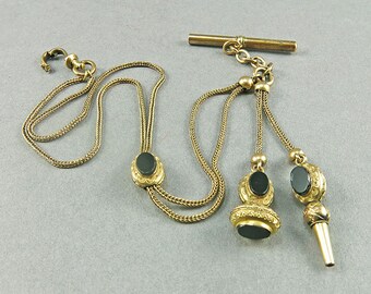 Watch fob chain | Etsy