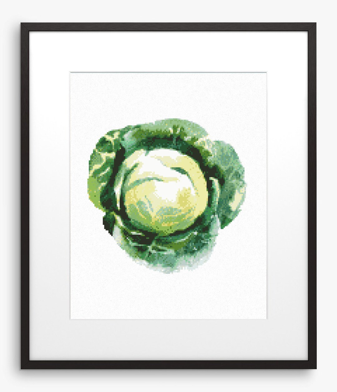 Cross Stitch Pattern Cabbage , PDF Pattern ** Instant Download** - Etsy