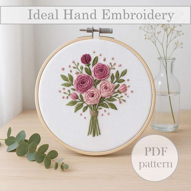 Rose Bouquet Hand Made - Etsy