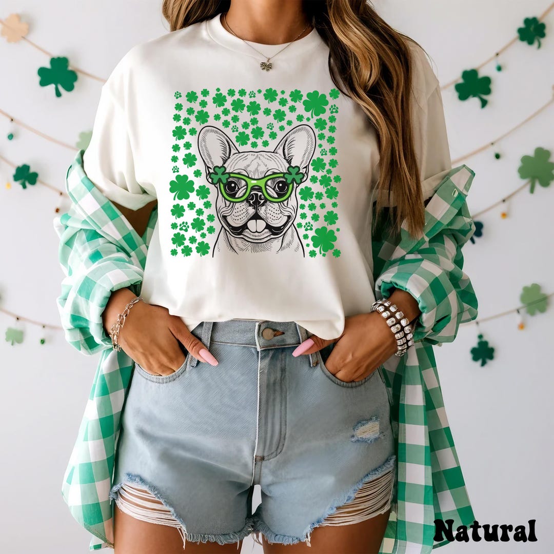 Frenchie St Patricks Shirt, Frenchie St Patricks Day Shirt,french ...
