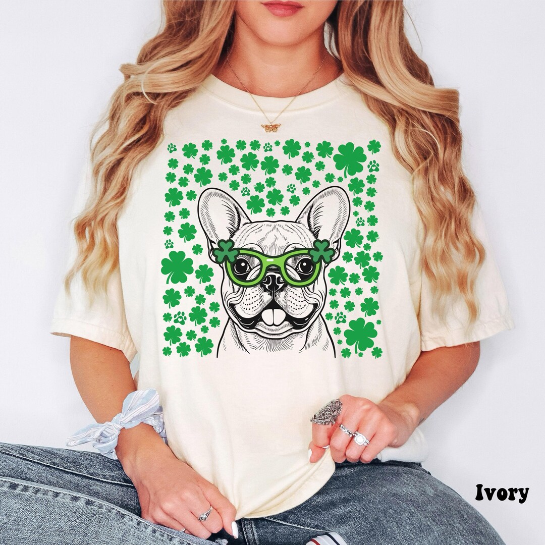 Frenchie St Patricks Shirt, Frenchie St Patricks Day Shirt,french ...